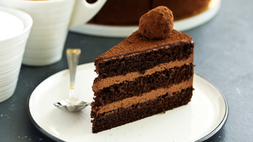Layer cake facile au chocolat : découvrez les recettes de cuisine de ...