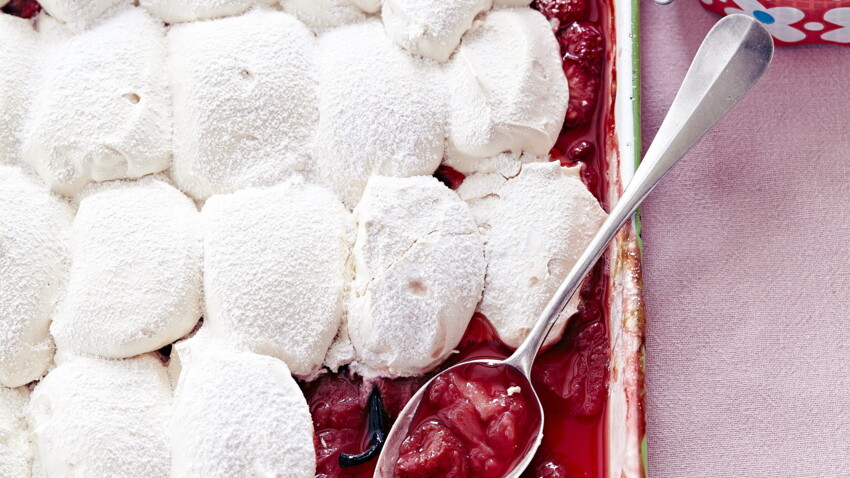 Gratin de fruits rouges meringué facile et rapide : découvrez les ...