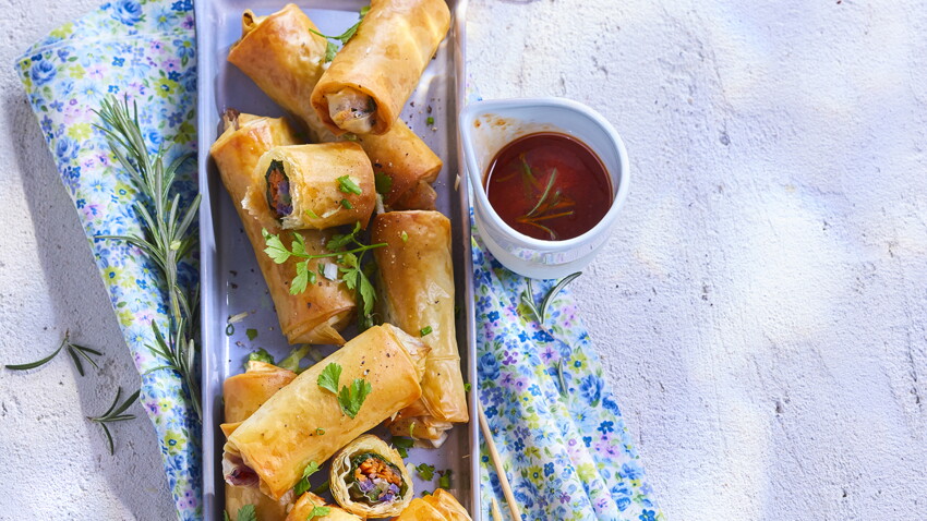 Nems aux légumes facile et rapide : découvrez les recettes de cuisine ...