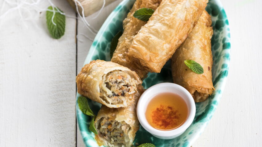 Nems au porc facile et rapide : découvrez les recettes de cuisine de ...