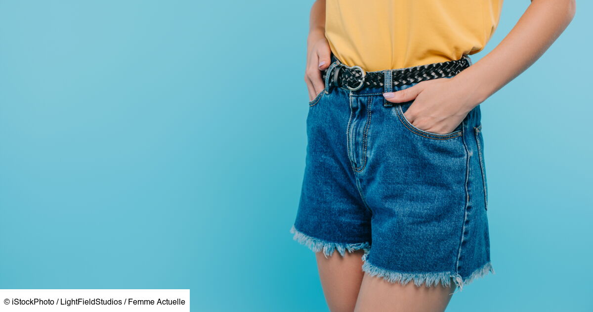 Votre short est trop large à la taille ? Voici l'astuce toute simple ...