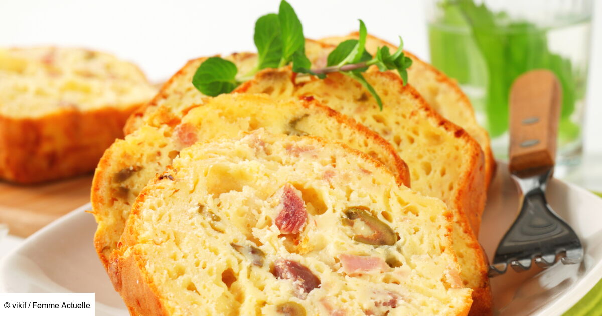 5 cakes apéritif avec la même pâte : la recette facile et super ...