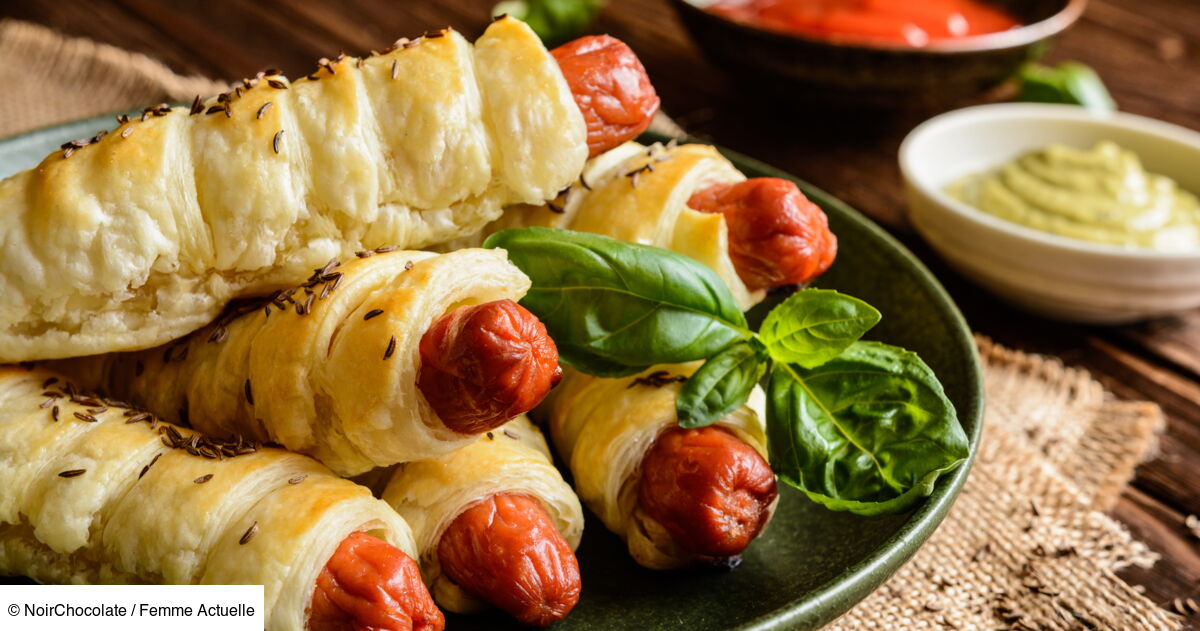 Mini hot-dogs pour l’apéro : la recette complètement addictive : Femme ...