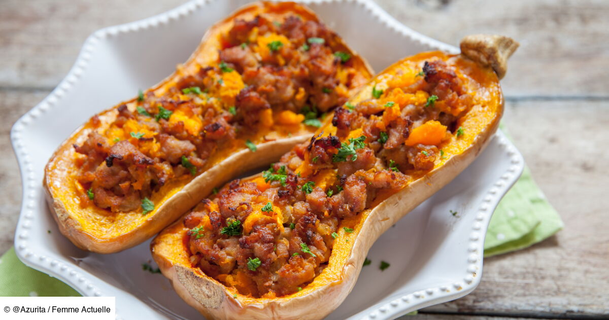 Au menu de ce soir : cette délicieuse recette de butternut gratinée aux ...