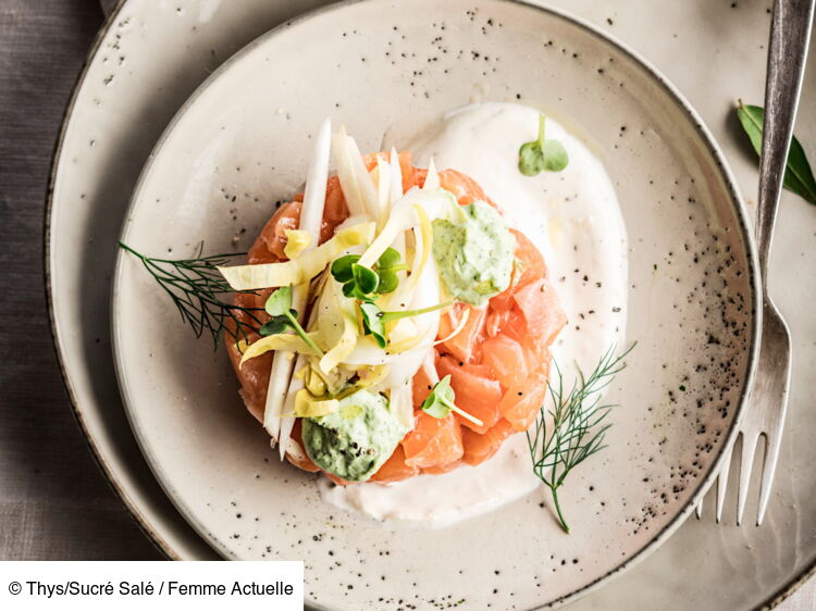 Tartare de saumon de Noël facile et rapide : découvrez les recettes de ...