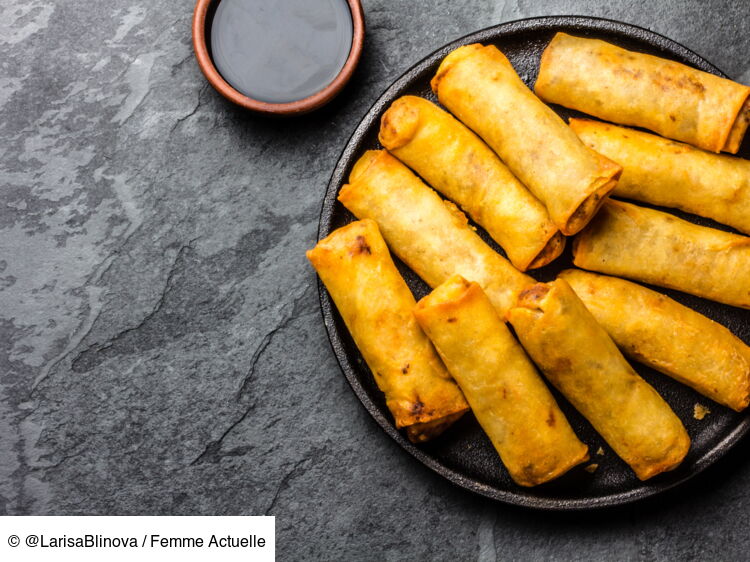 Apéro simple et rapide : la recette des roulés croustillants aux ...