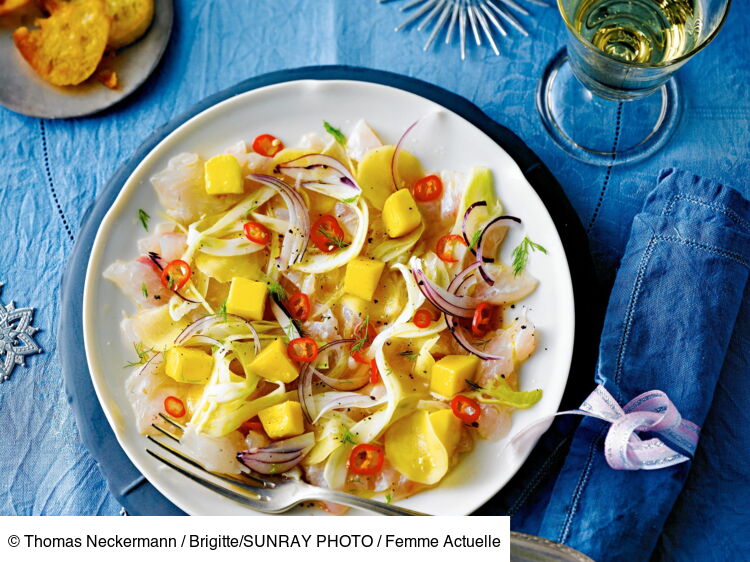 Ceviche de daurade à la mangue facile et rapide : découvrez les ...