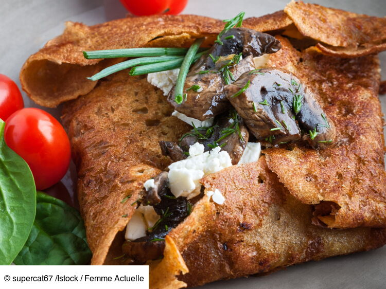 Crêpe bretonne au poulet et champignon : la recette gourmande pour un ...