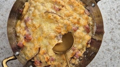 Gratin de crozets au poireau et fromage à raclette : la recette à ne ...
