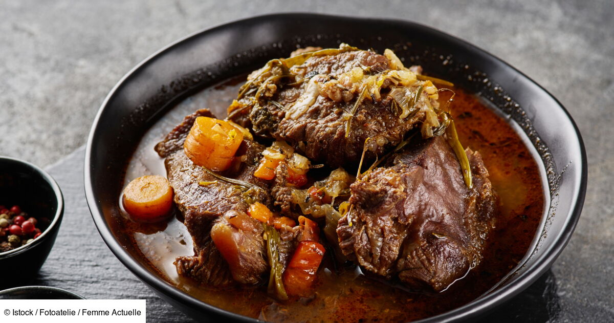Joue de bœuf braisée : la recette super facile qui nous rappelle les ...
