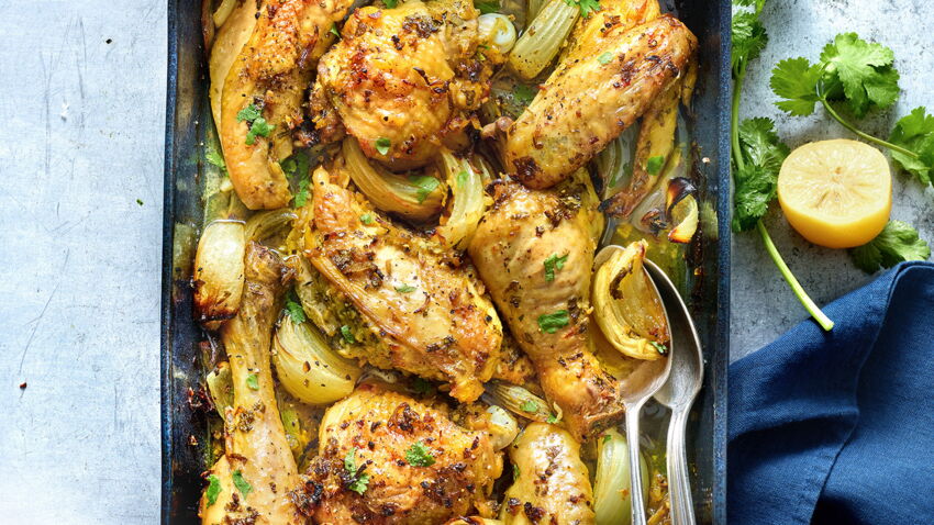 La recette du poulet au citron confit facile : découvrez les recettes ...
