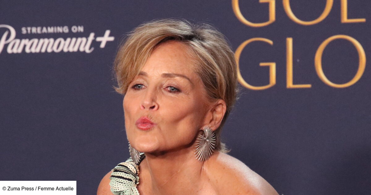 “Oh mon Dieu !” : les larmes de joie de Sharon Stone devant ce cadeau ...