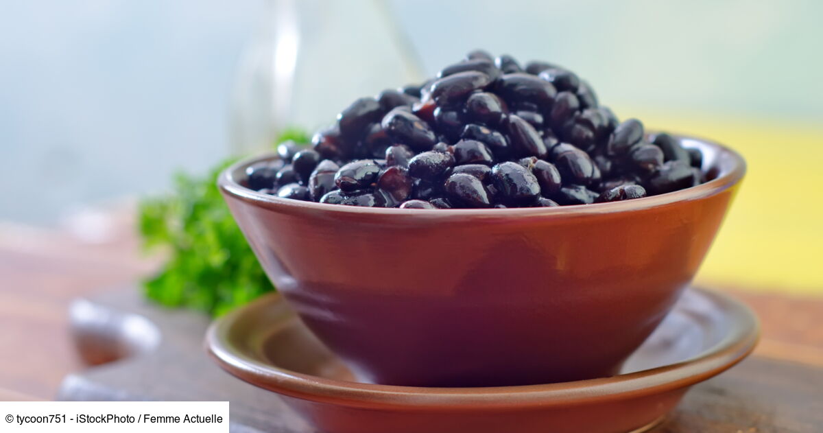 Haricots noirs : quels sont les bienfaits santé ? : Femme Actuelle Le MAG
