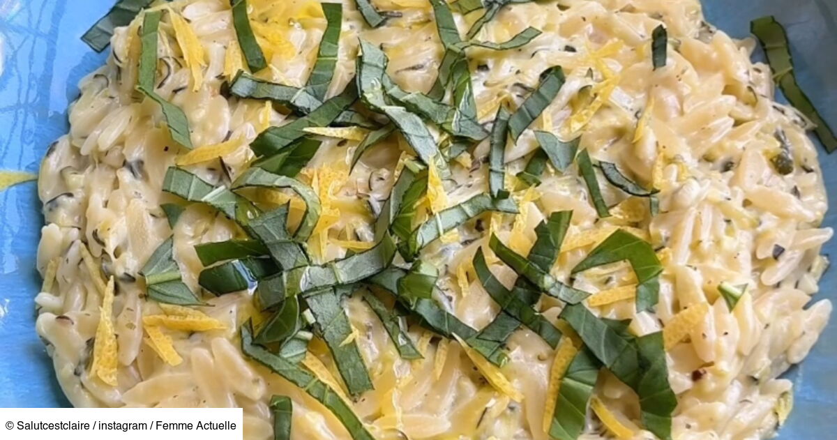 Vous ne savez pas comment cuisiner l'orzo ? La recette crémeuse aux ...