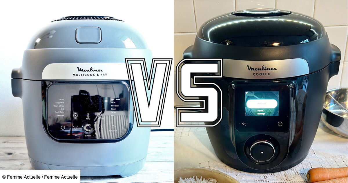 Moulinex Multicook & Fry vs Moulinex Cookeo Wifi 9-en-1 : quel est le ...