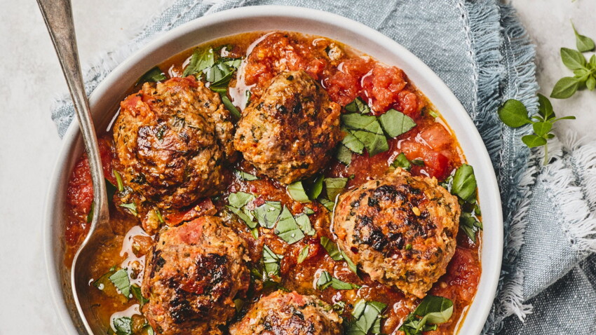 Polpettes de bœuf à l'origan et citron confit facile et rapide ...