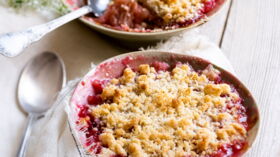 Crumble aux fruits rouges surgelés facile : découvrez les recettes de ...