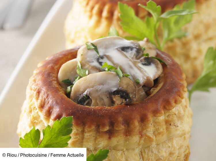 Bouchées à la reine au poulet et aux champignons rapide : découvrez les ...