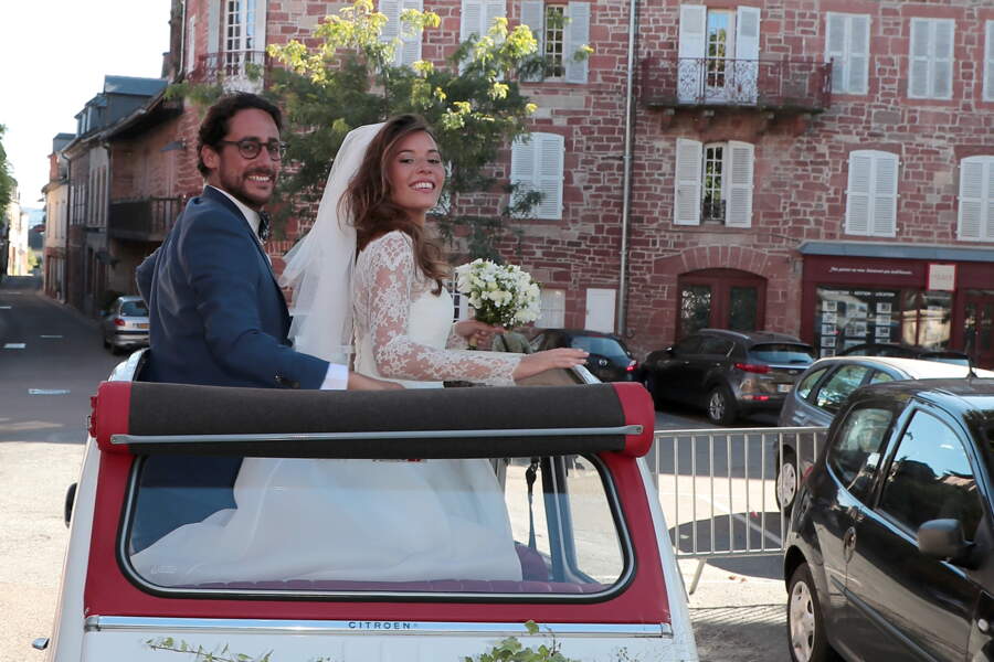 Thomas Hollande et Emilie Broussouloux mariés : les images de leur ...