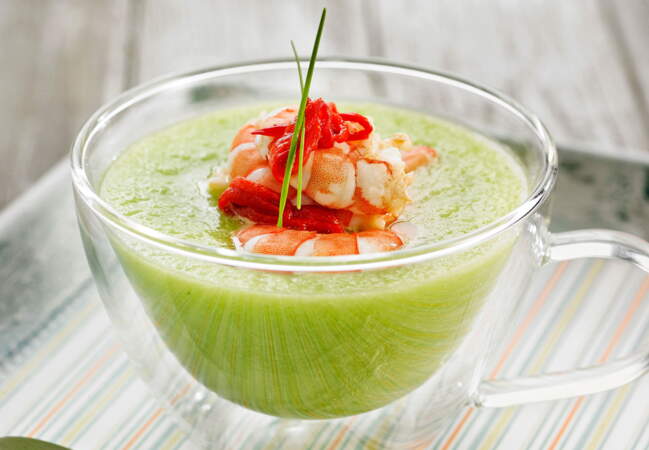 Nos recettes de soupes froides pour l’été - Femme Actuelle