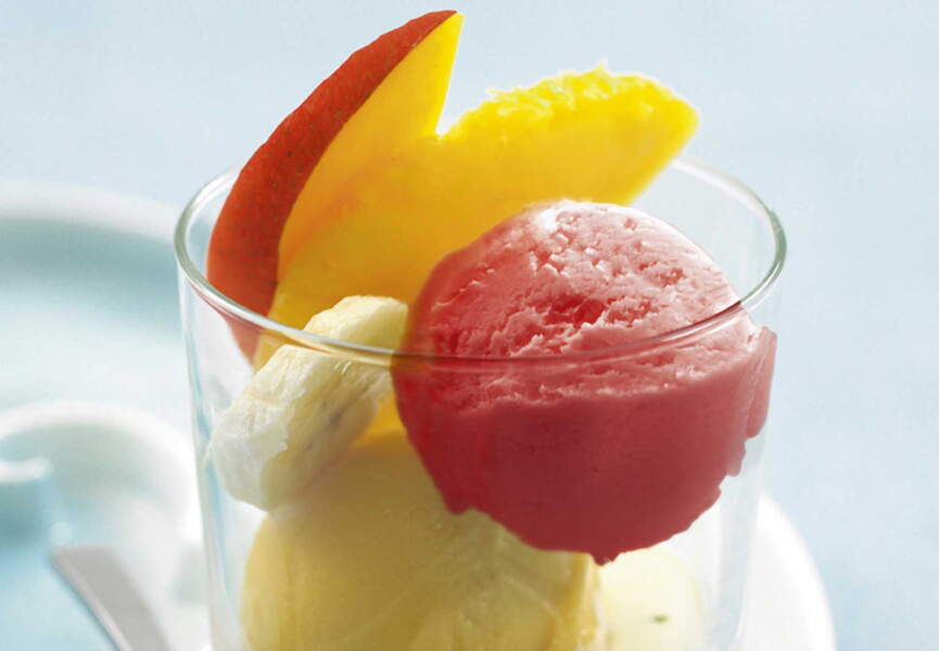Nos recettes de glace avec et sans sorbetière - Femme Actuelle