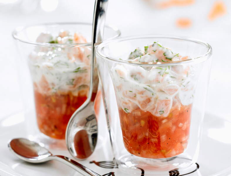 Nos meilleures recettes de verrines de saumon pour l'entrée ou l'apéro ...
