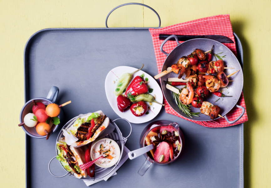 Nos idées originales de plateaux télé - Femme Actuelle