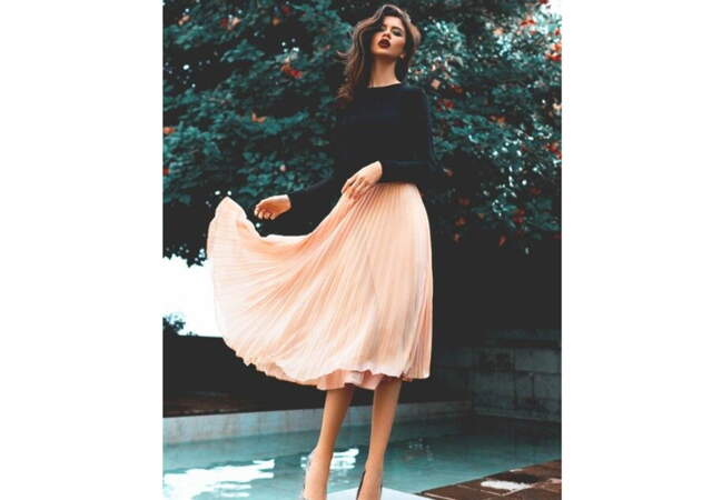 Jupes : looks tendance repérés sur Pinterest - Femme Actuelle