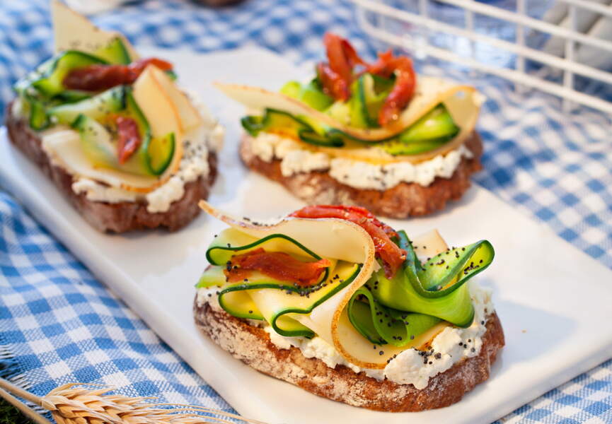 Nos recettes de tartines originales - Femme Actuelle