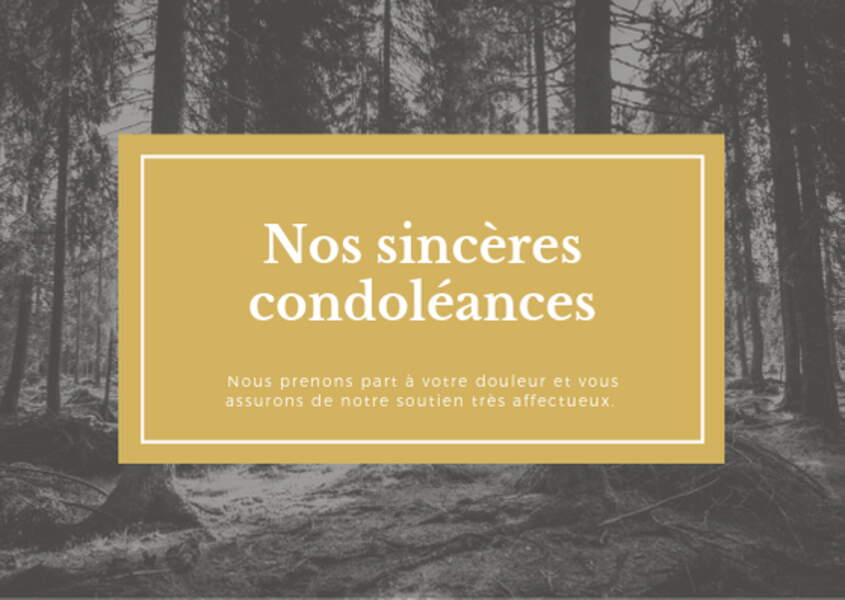 Condoléances : nos idées et modèles pour vos cartes et messages - Femme ...