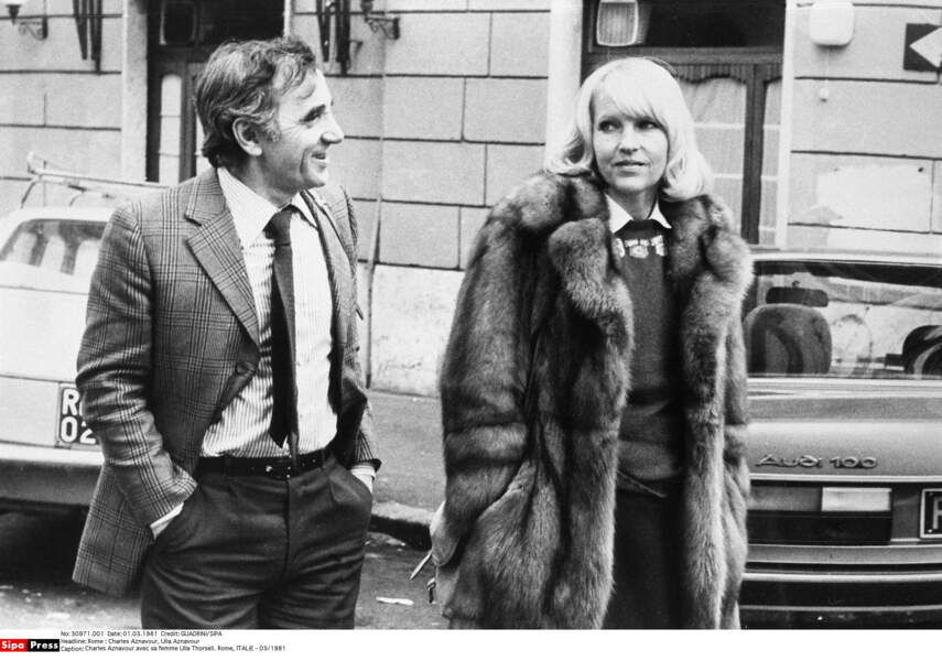 Charles Aznavour : Ulla Thorsell, la femme de sa vie - Femme Actuelle