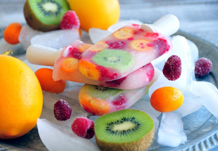 C'est tendance : les "popsicles" ou sucettes glacées ! - Femme Actuelle