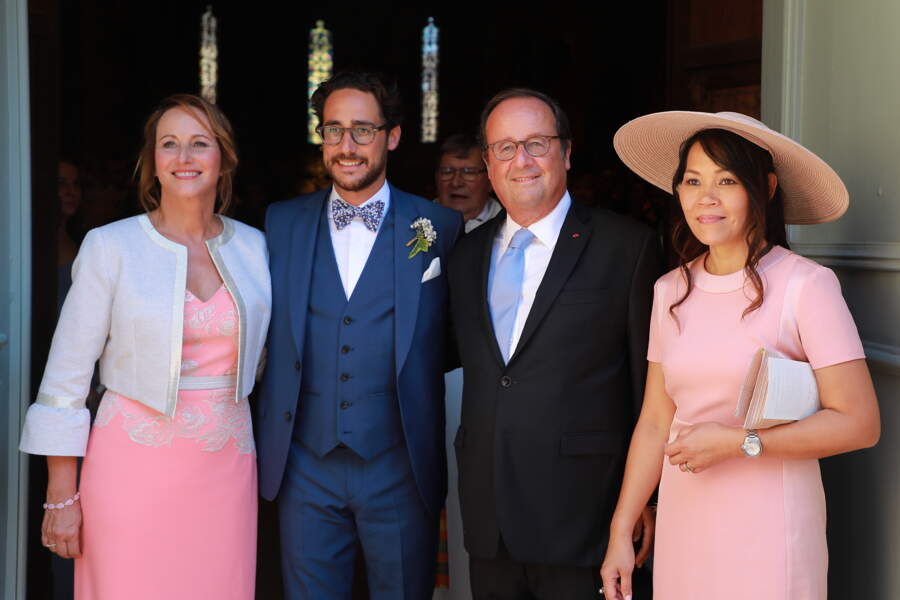 Thomas Hollande et Emilie Broussouloux mariés : les images de leur ...
