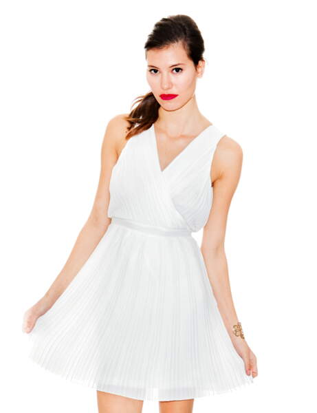 Robes blanches : top des modèles printemps-été 2015 - Femme Actuelle