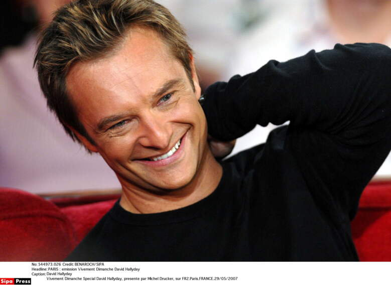 David Hallyday : son évolution en images - Femme Actuelle