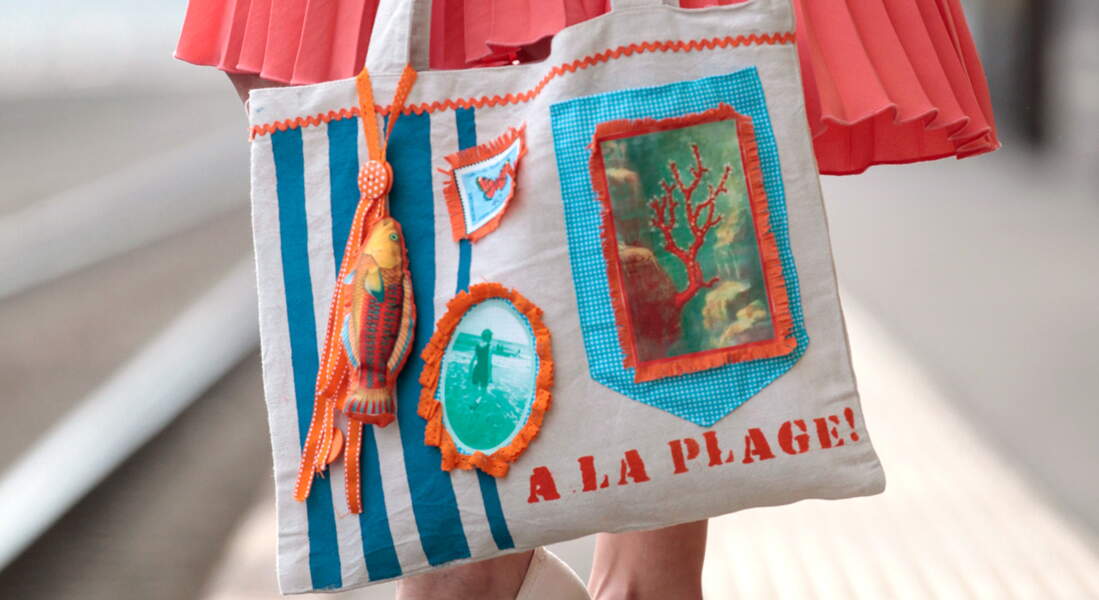 DIY de sac, cabas, tote bag : tous nos modèles à customiser - Femme ...