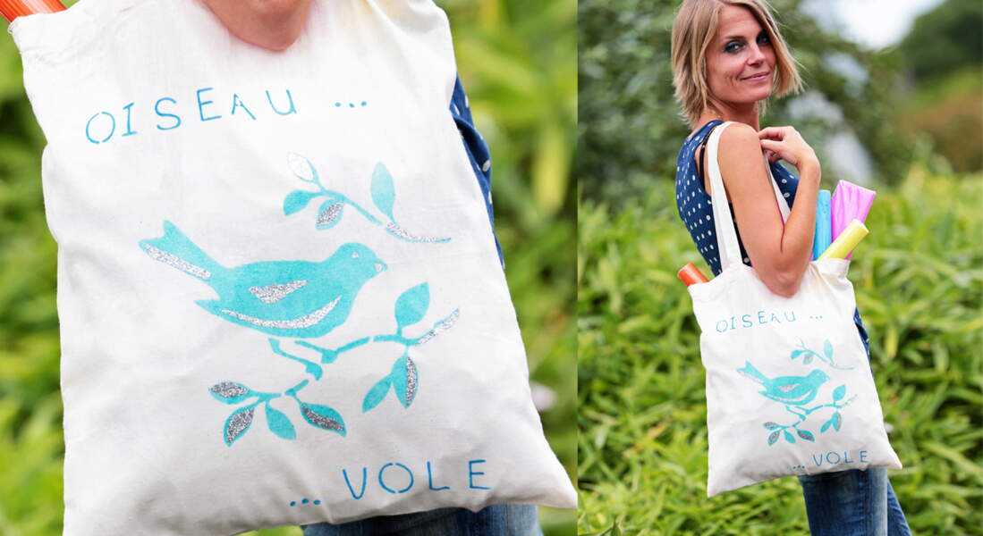 DIY de sac, cabas, tote bag : tous nos modèles à customiser - Femme ...