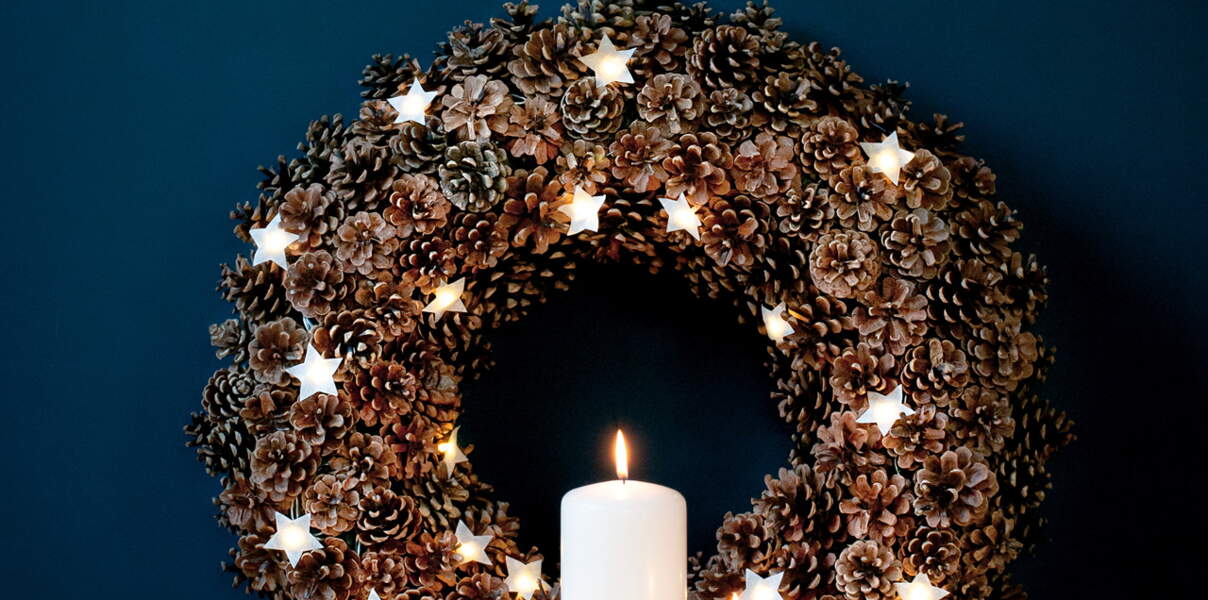 Nos plus belles couronnes de Noël à faire soi-même - Femme Actuelle