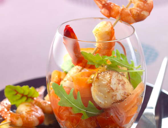 Crevettes : nos idées originales d'entrées pour les fêtes - Femme Actuelle
