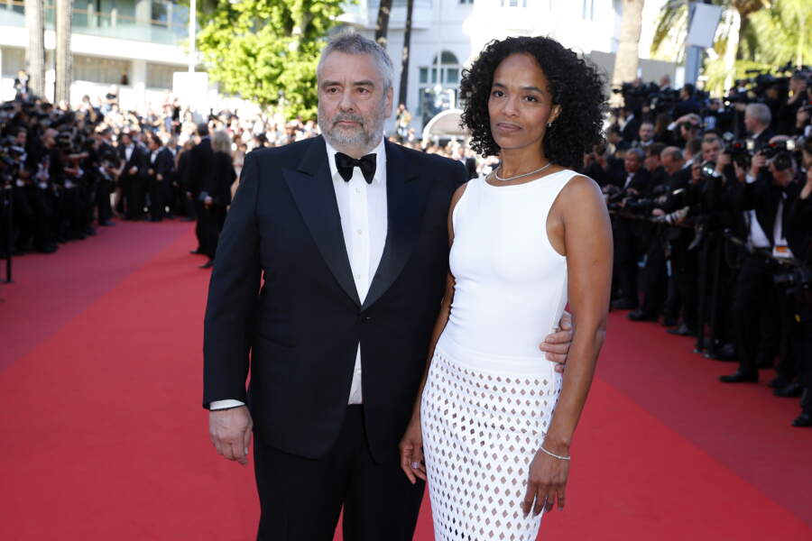 Luc Besson et sa femme, Virginie Besson-Silla, avec qui il a eu 3 ...