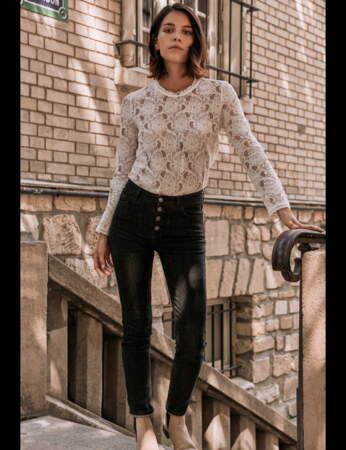 Jean noir : 10 modèles stylés et tendance à shopper dans les nouvelles ...