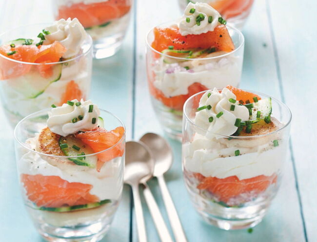 Repas de fête : plus de 100 recettes au saumon : Femme Actuelle Le MAG