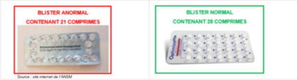 Contraception : rappel d’un lot de pilules Optimizette inefficaces ...