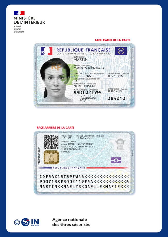 Tout savoir sur la nouvelle carte d’identité : Femme Actuelle Le MAG