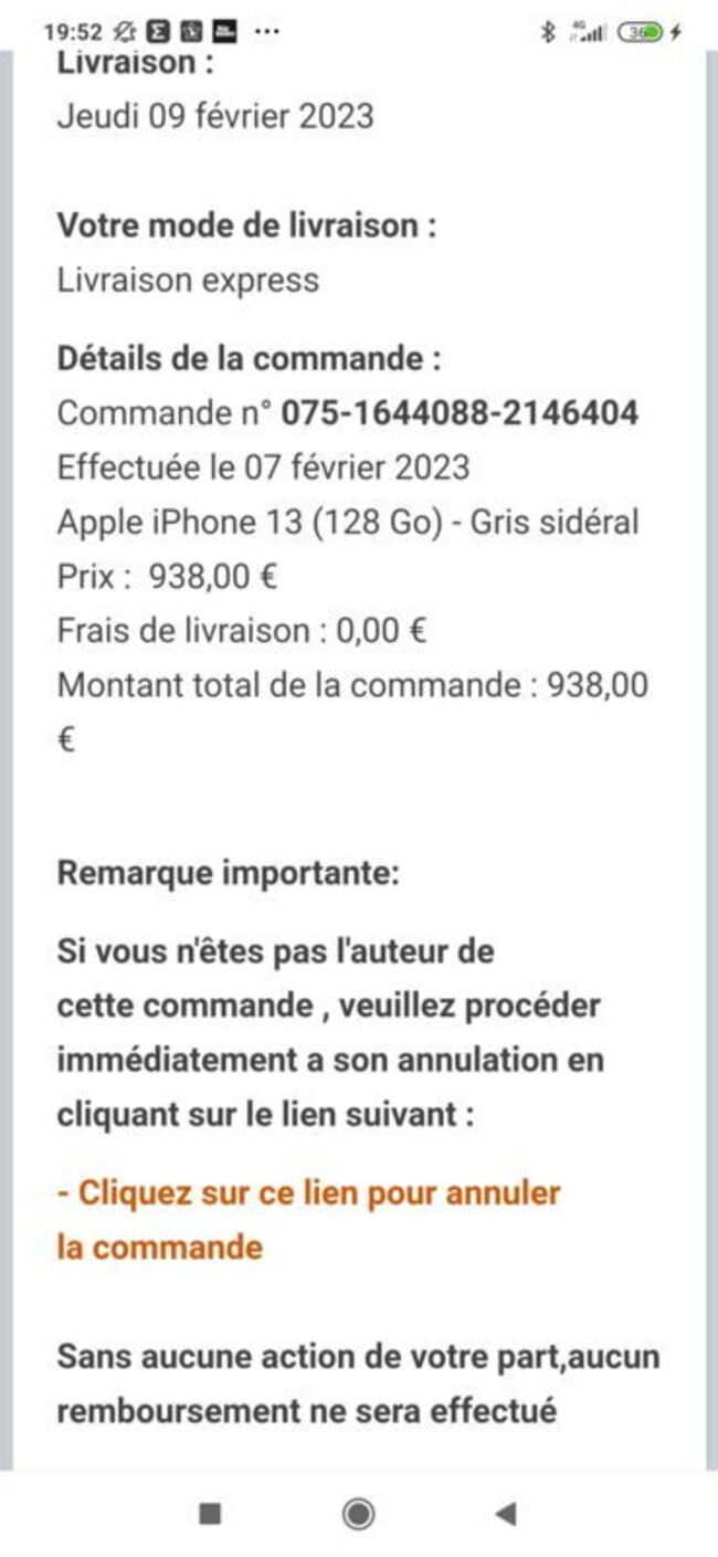 Arnaque : attention à ce nouveau message suspect dans votre boîte mail ...