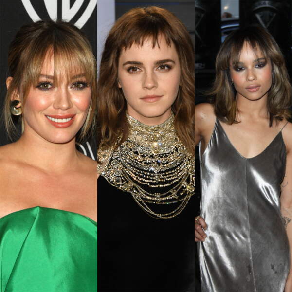 15 inspirations pour adopter la frange fine - Femme Actuelle