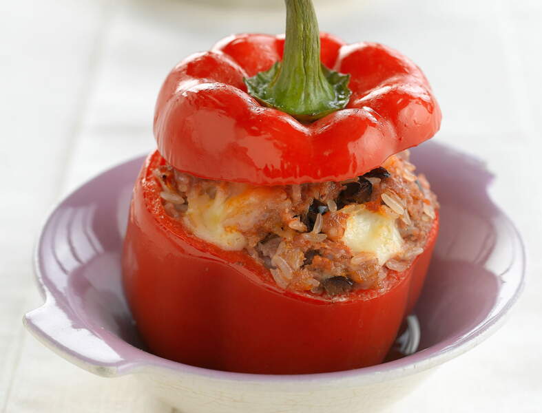 Poivrons farcis : nos recettes faciles - Femme Actuelle