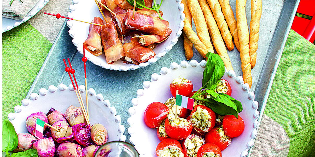 Nos 35 recettes pour un apéro italien réussi - Femme Actuelle