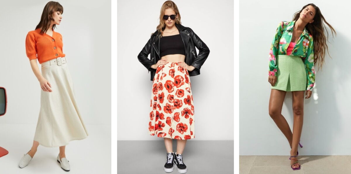 Jupe trapèze : 10 nouveautés canons pour adopter la tendance à la ...