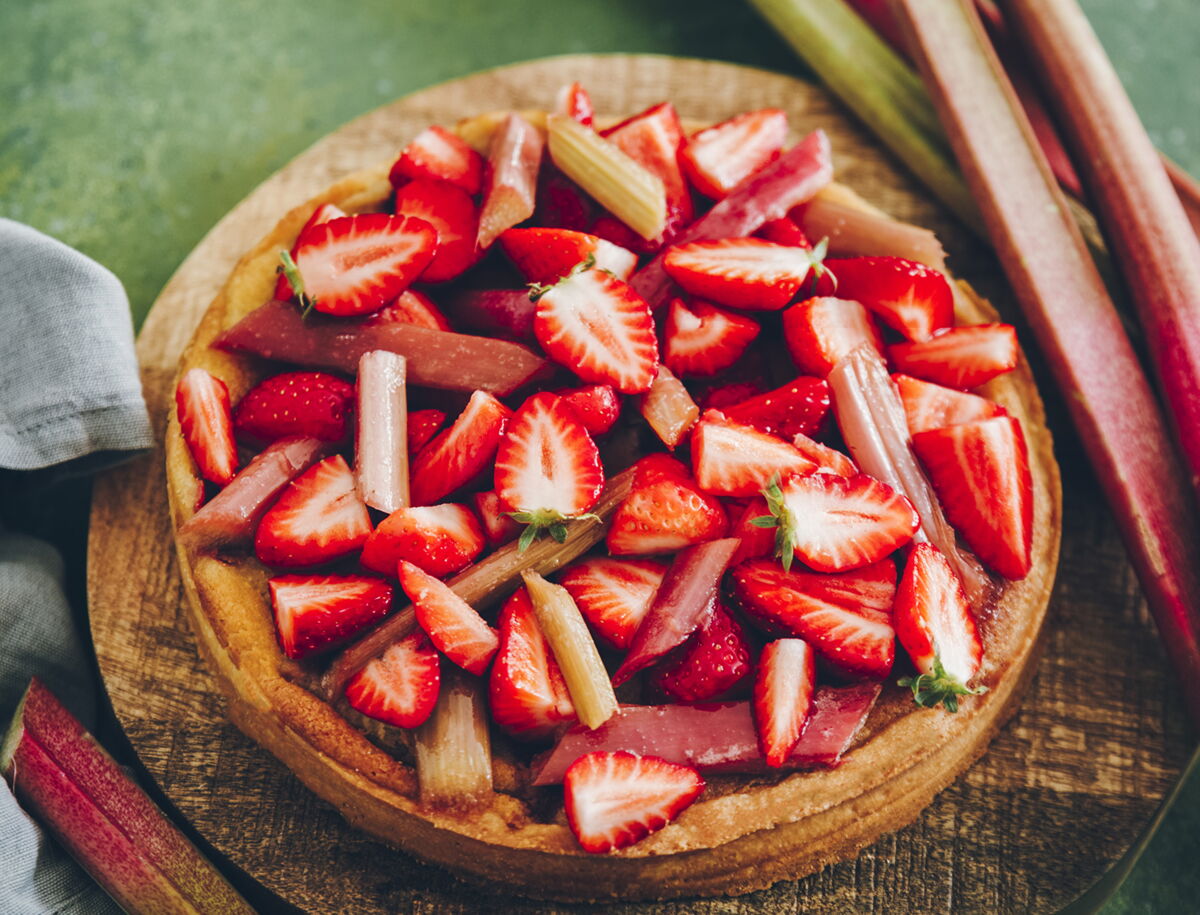Fraise et rhubarbe, nos meilleures recettes - Femme Actuelle